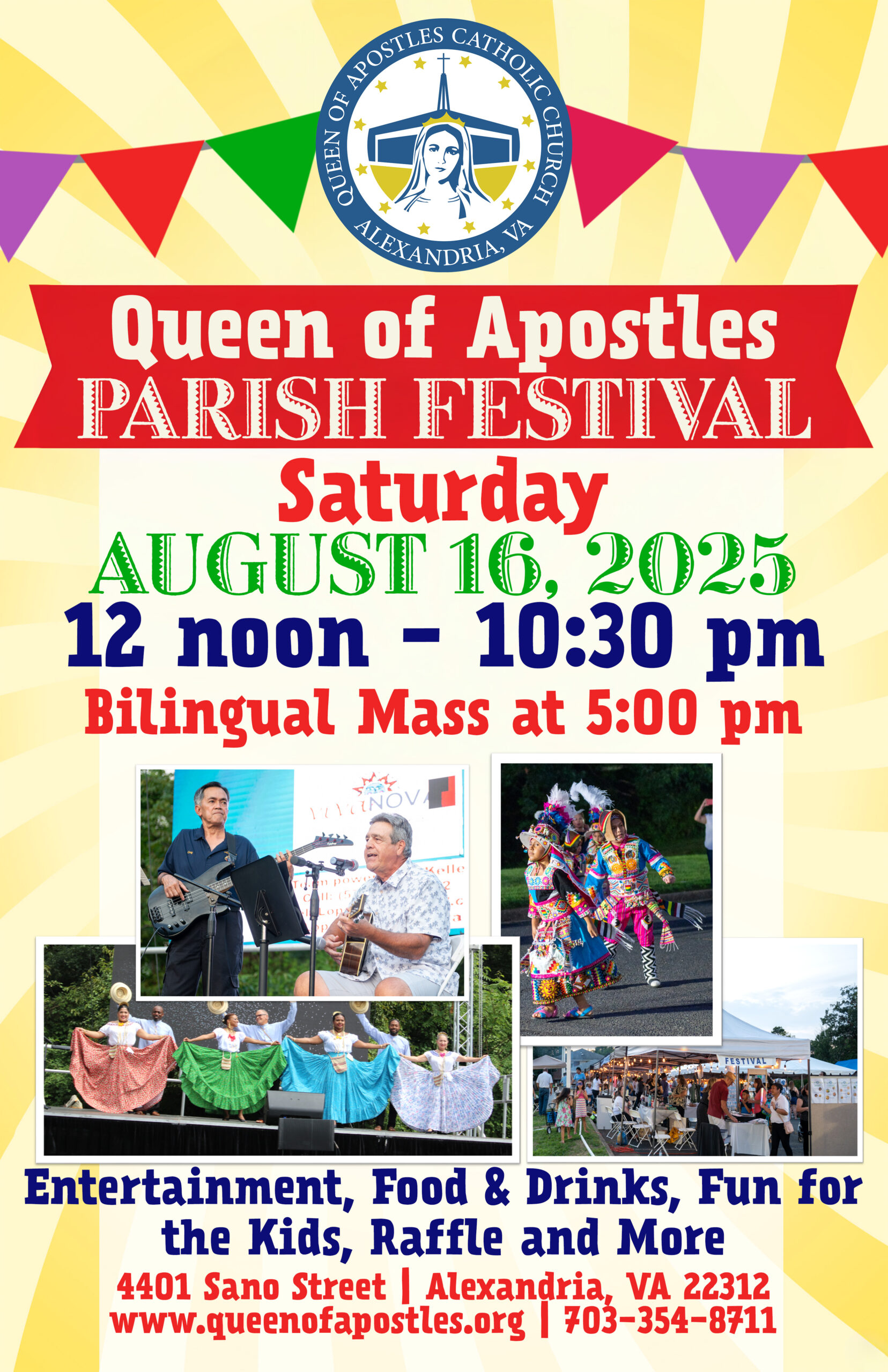 Parish Festival 2025 | Queen of Apostles Catholic Church