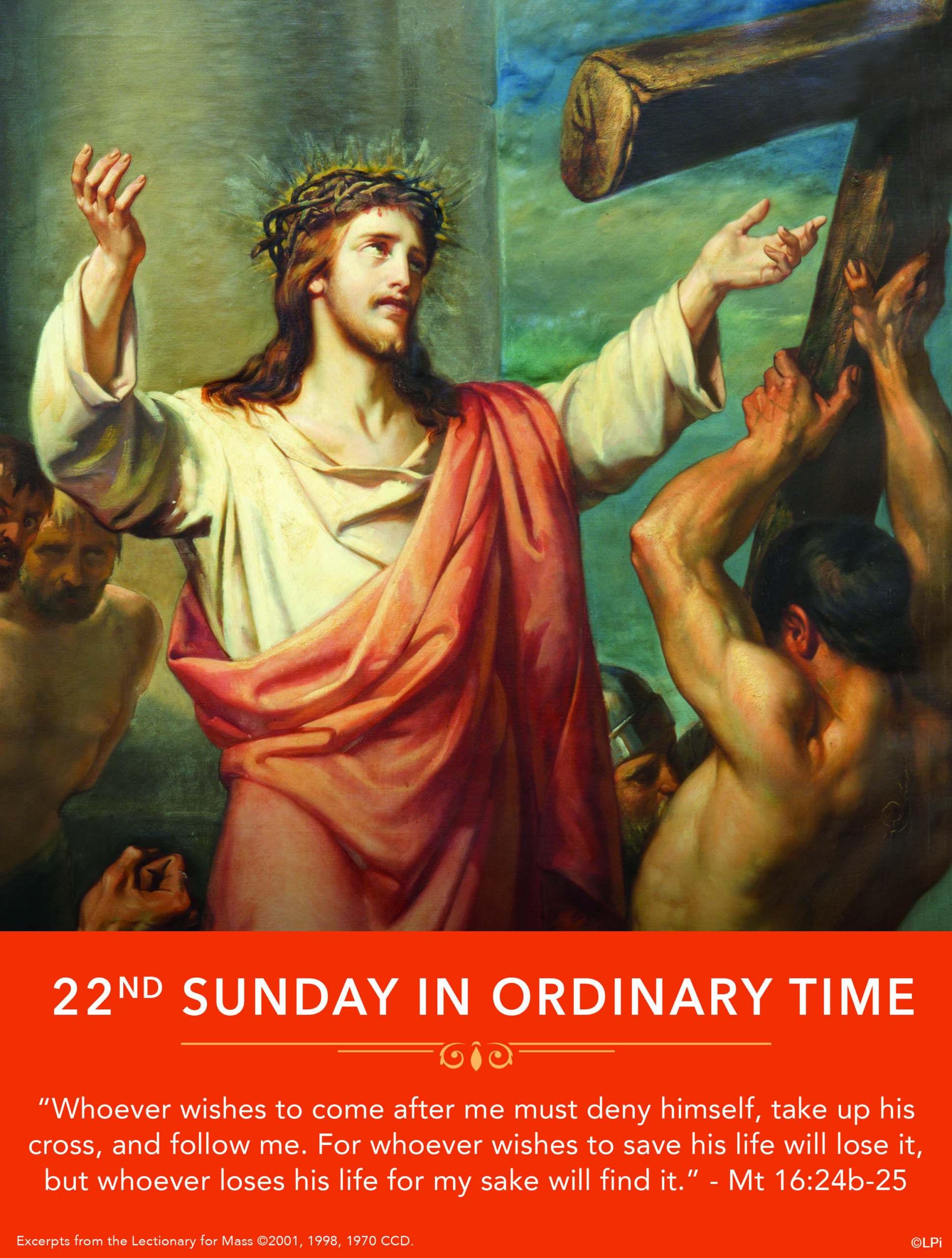 22nd Sunday in Ordinary Time | Year A | Queen of Apostles Catholic Church