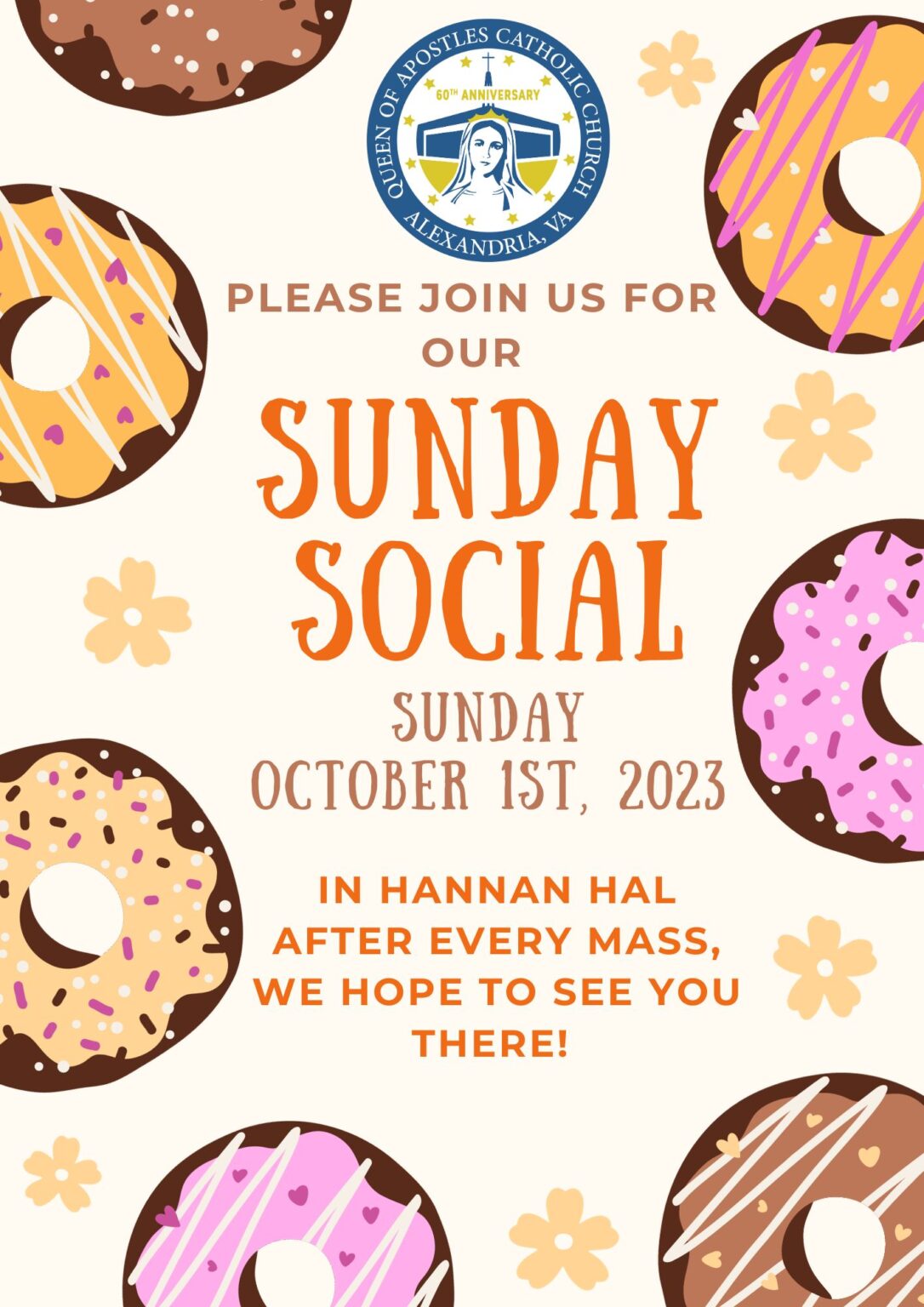 Sunday Social | Queen of Apostles Catholic Church