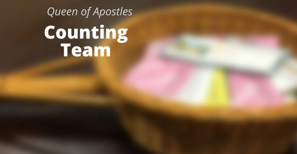 Collection Counters | Queen of Apostles Catholic Church