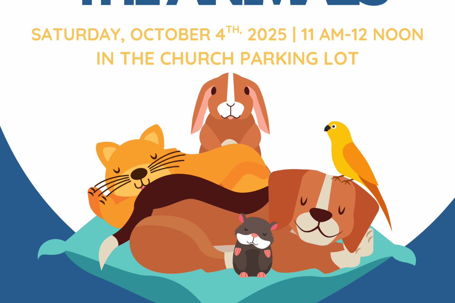 Blessing of the Animals 2025 | Queen of Apostles Catholic Church